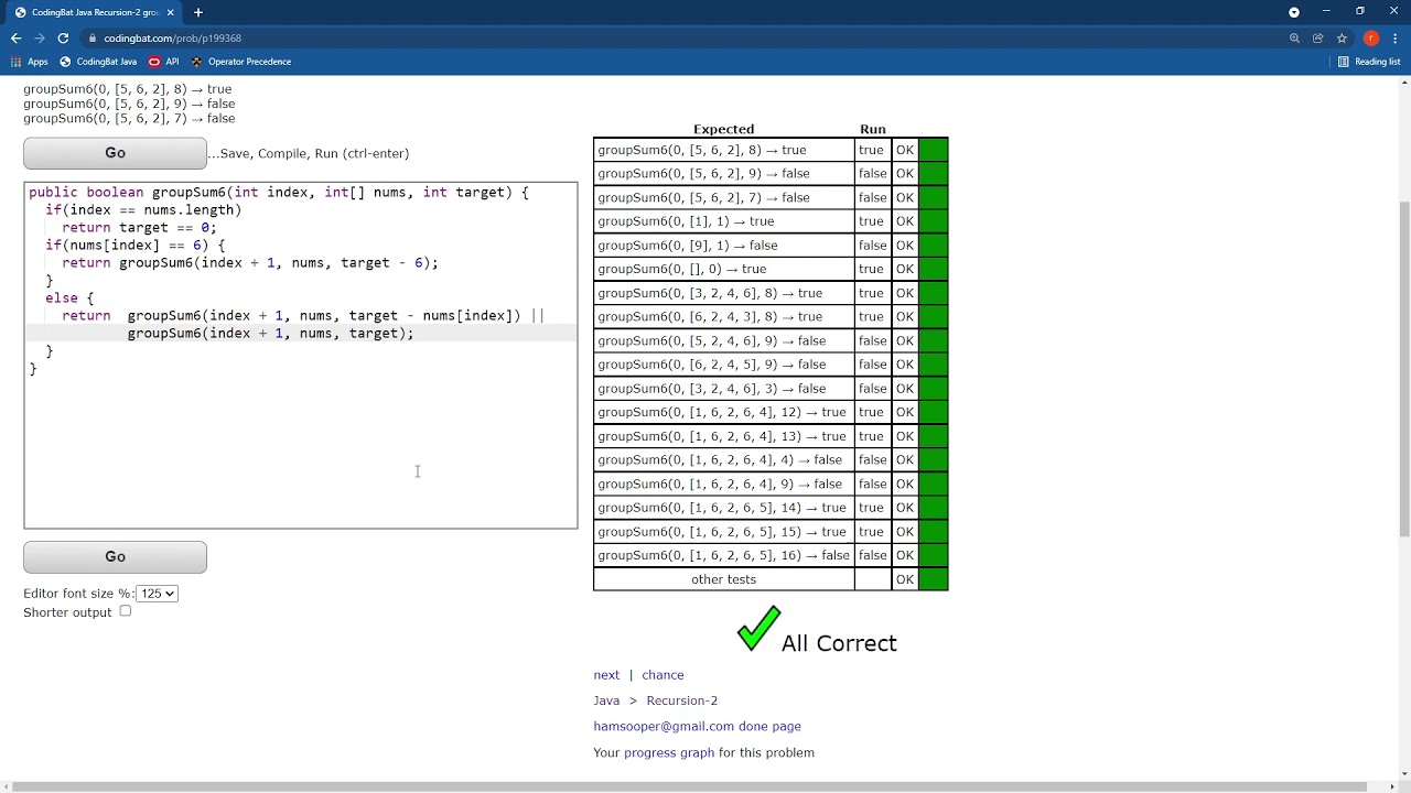 CodingBat Walkthrough: Recursion-2