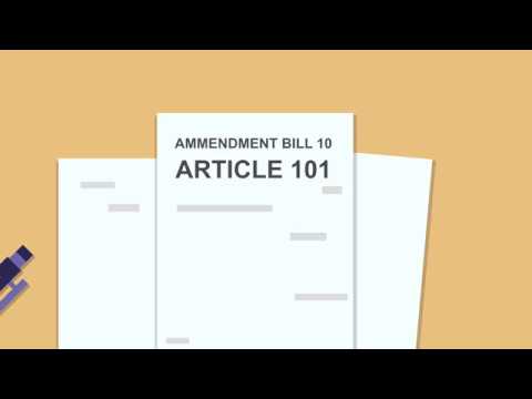 Article 101 (3) of the Constitution Amendment Bill 10 - Nyanja