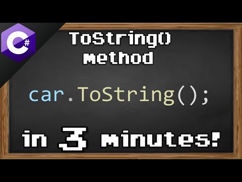 C# ToString method 💭