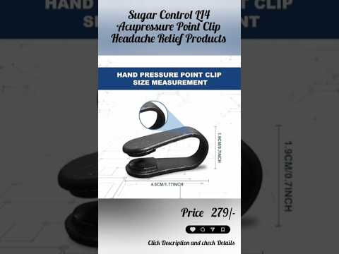 Acupressure Point Clip - Acupressure Clip Latest Price, Manufacturers ...