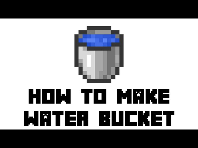 Top 5 uses of water buckets in Minecraft