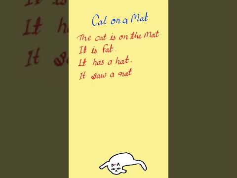 let's Learn "RHYMING" Words of "CAT" #shorts