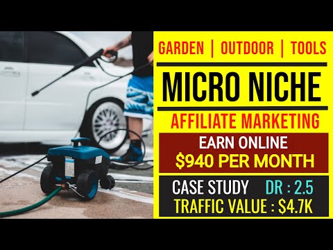 Micro Niche under Garden , Outdoor & Tools Segment | Earn $940/Month from Affiliate Marketing