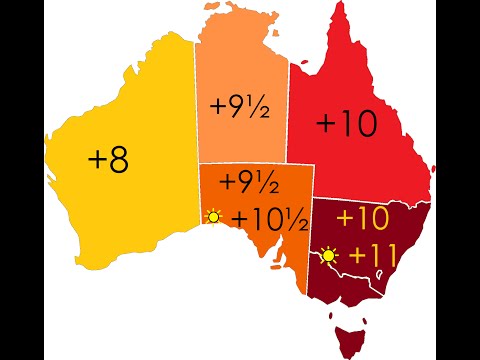 time zone map
