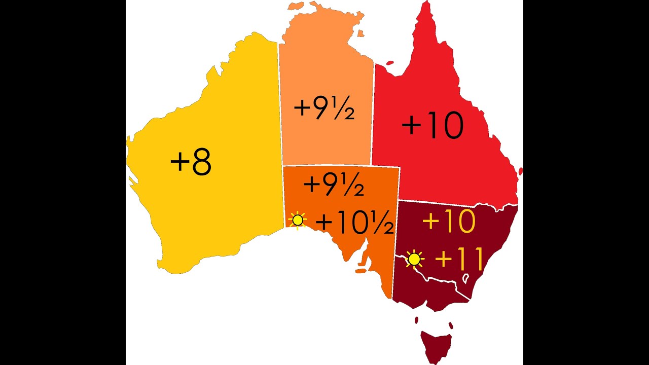 time zone map
