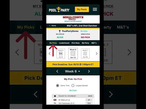Mike & Tony’s Gyros NFL 2nd Shot Survivor Tutorial