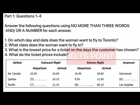 On which day and date does the woman | Listening | HD audio |1080p