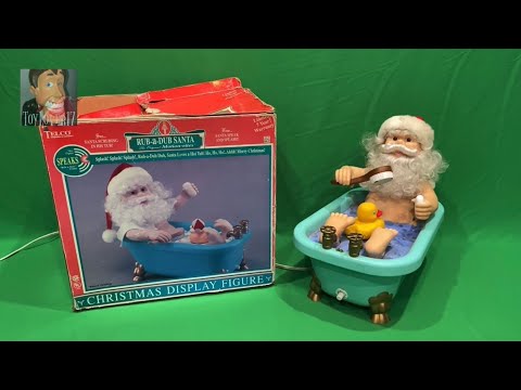 Telco 1995 Rub-a-Dub Santa