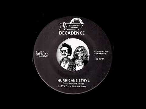 Decadence - Hurricane Ethyl [QR] 1979 Private Psych Hard Rock 45
