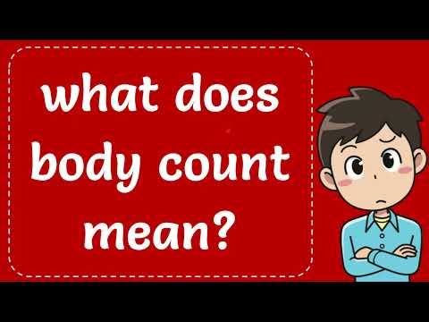 what does body count mean?