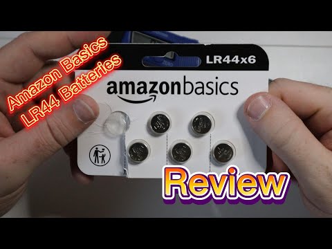 Amazon Basics LR44 Batteries Review