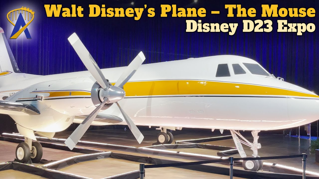 MyDisneyFix | Walt Disney's Plane – The Mouse, Restored and On Display ...