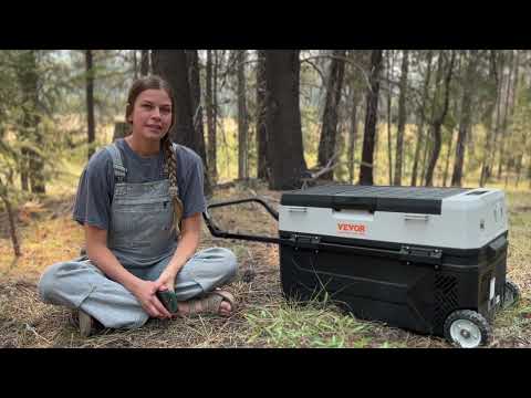Vevor Portable Dual Zone 12 V Refrigerator/Freezer Review #review #offgrid #solarsystem