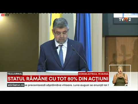 Hidroelectrica s-a listat la bursă