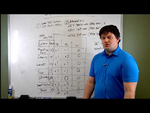 EGR 210 - Lecture 29 - Making Design Decisions and the Pugh Matrix