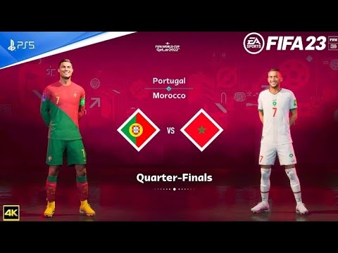 Portugal Vs Morocco | full match | highlights | FIFA world cup 2022 | efootball gameplay video
