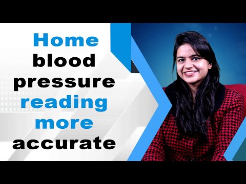 Home blood pressure reading more accurate than one taken at clinic