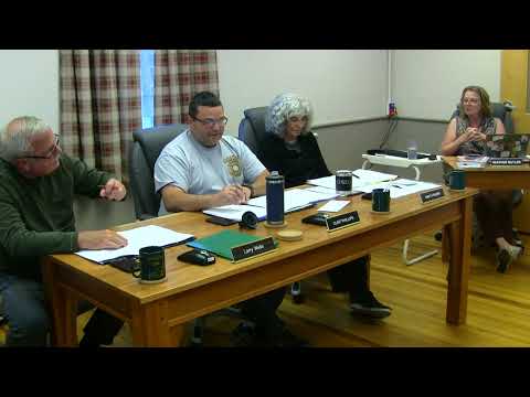 Buckland Select Board, October 8, 2024 – Falls Cable