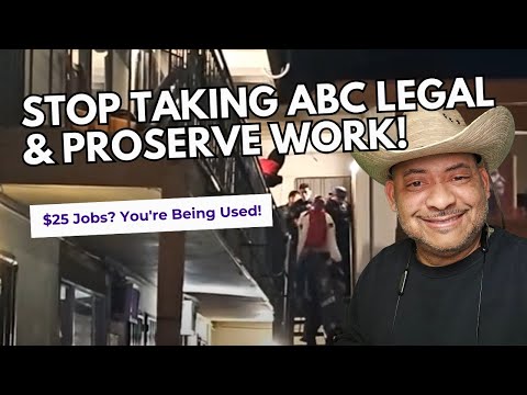 Why $25 Process Server Jobs from ABC Legal & ProServe Are Killing Your Business (Do This Instead)