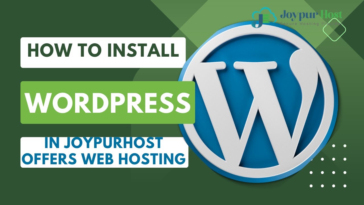 How to Install WordPress in CWP PRO CONTROL PANEL