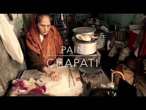 CdE - Street food - Old Delhi - Chapati - India