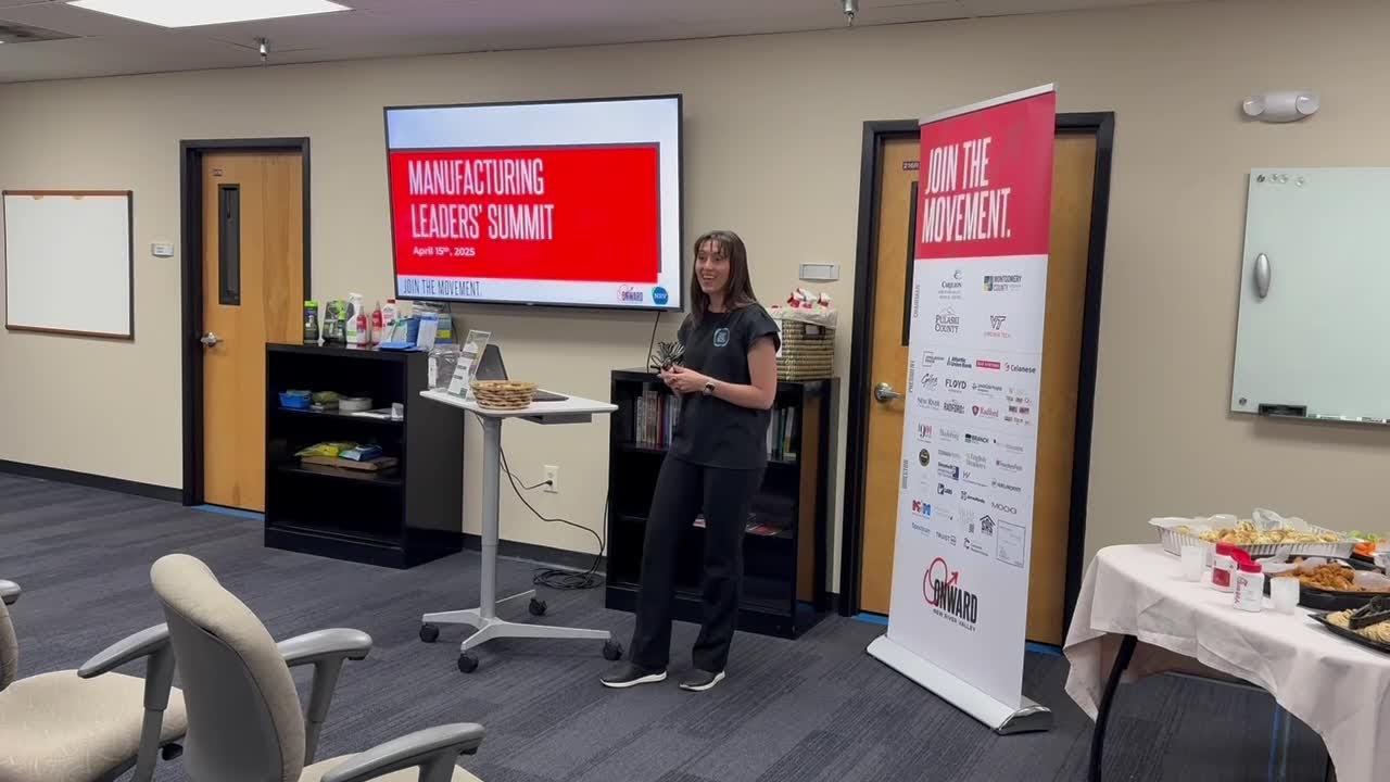 Onward NRV Manufacturing Summit