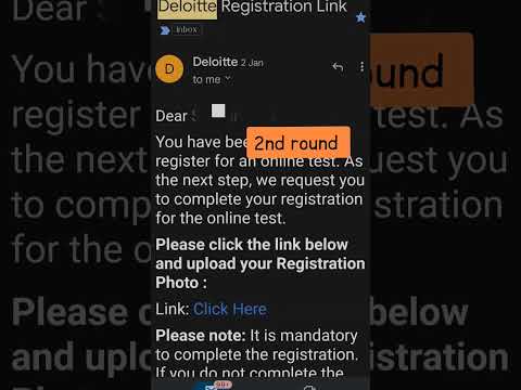 Deloitte Interview process mails to till offer letter release 💌 #deloitte#offerletter #jobs#tcs#exam