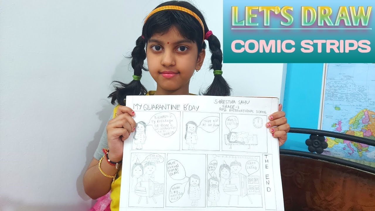 //Let's draw Comic Strips.Shrestha Sahu //