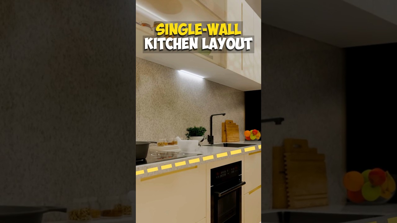 Transform Your Kitchen: The Single-Wall Layout Guide