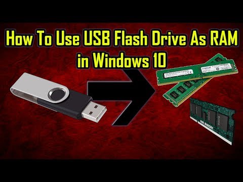 How to use USB Flash Drive as RAM on Windows 10 in 2018