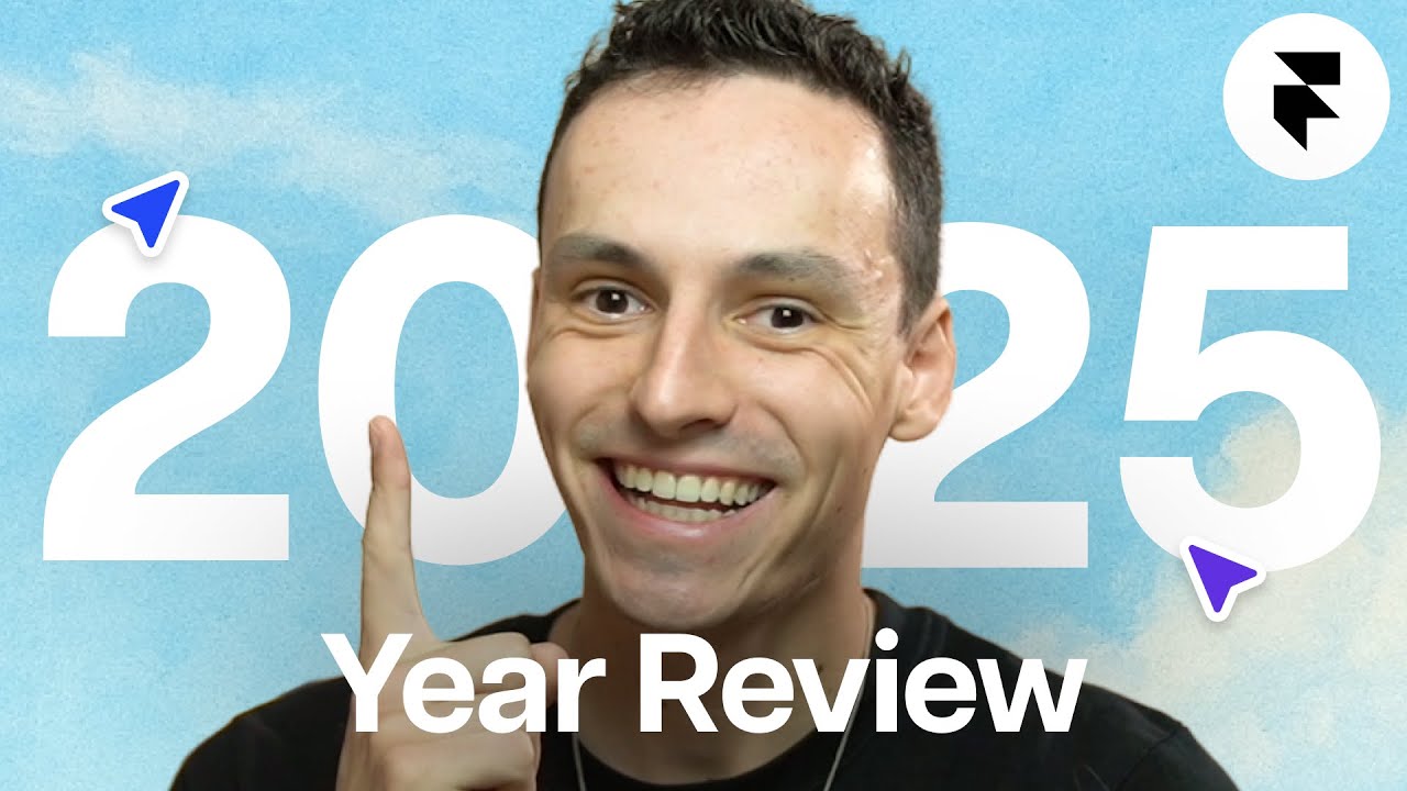 Everything I made in Framer in 2025 (Year Review)