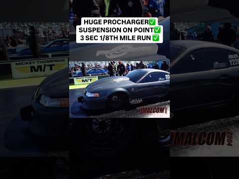 3000+ hp and 40+ lbs of boost is a recipe for a 3 sec run