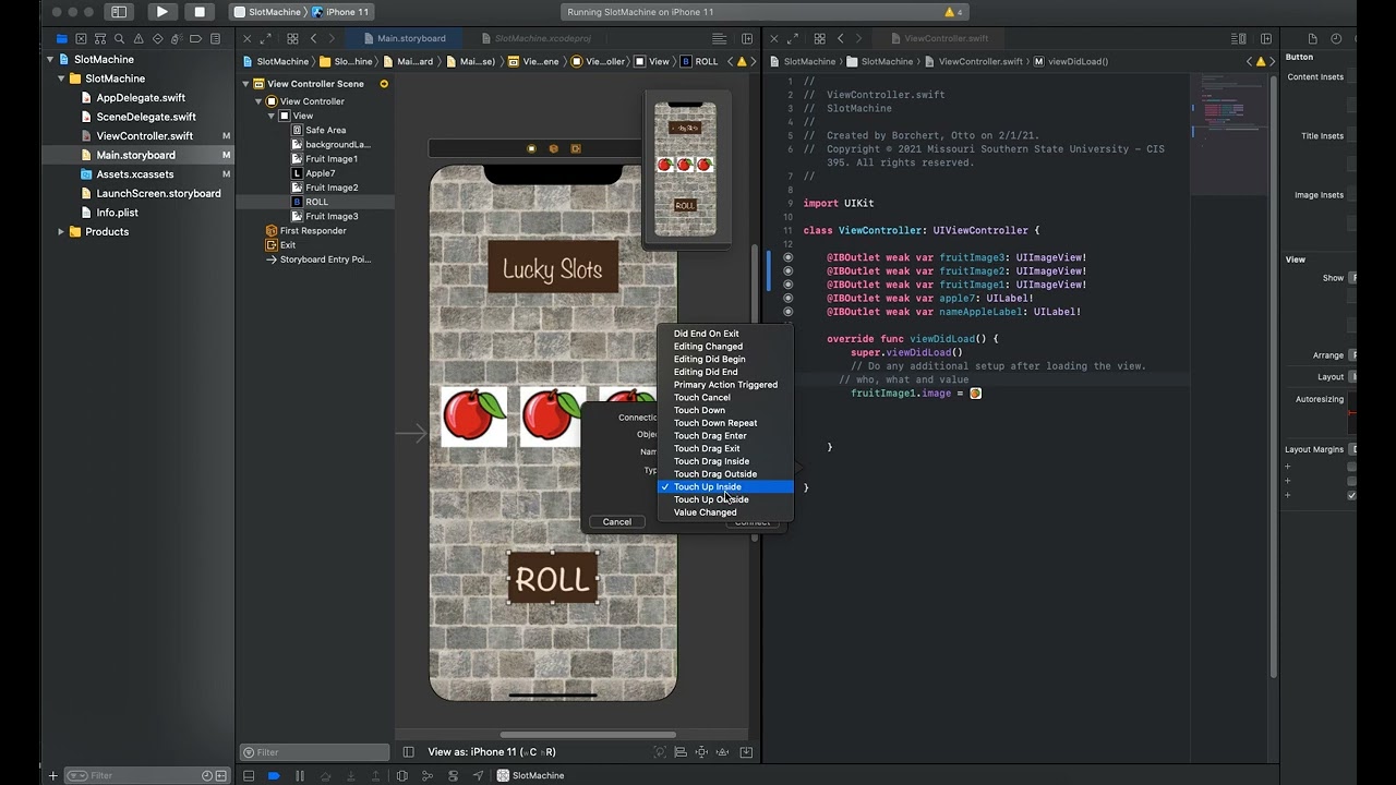 Add button to ViewController Xcode - iOS