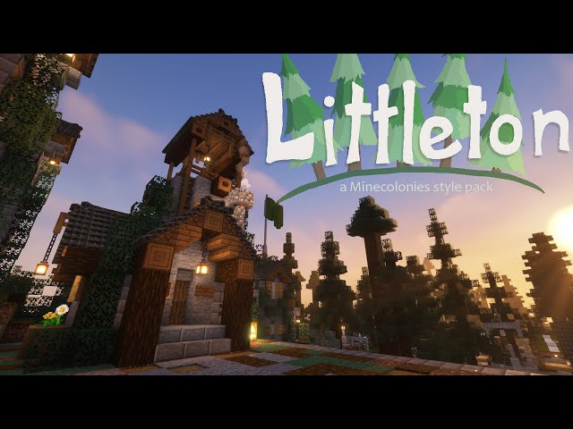 Littleton Minecolonies Style Minecraft Mod – RXFRF