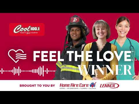 Cool 100 Feel the Love Contest WINNER | Cool 100.1 FM