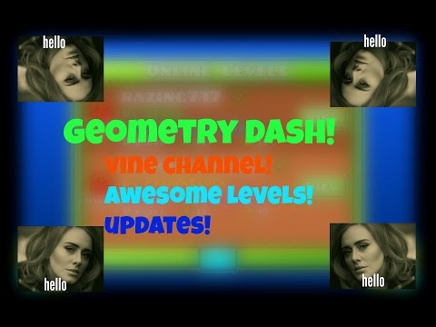 Geometry Dash #9 - razing levels! + Vine channel & update!