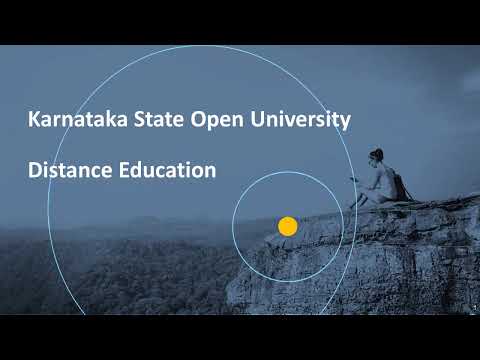 Karnataka State Open University Distance Education