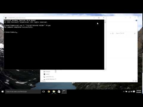 How to map a network drive in Windows 10