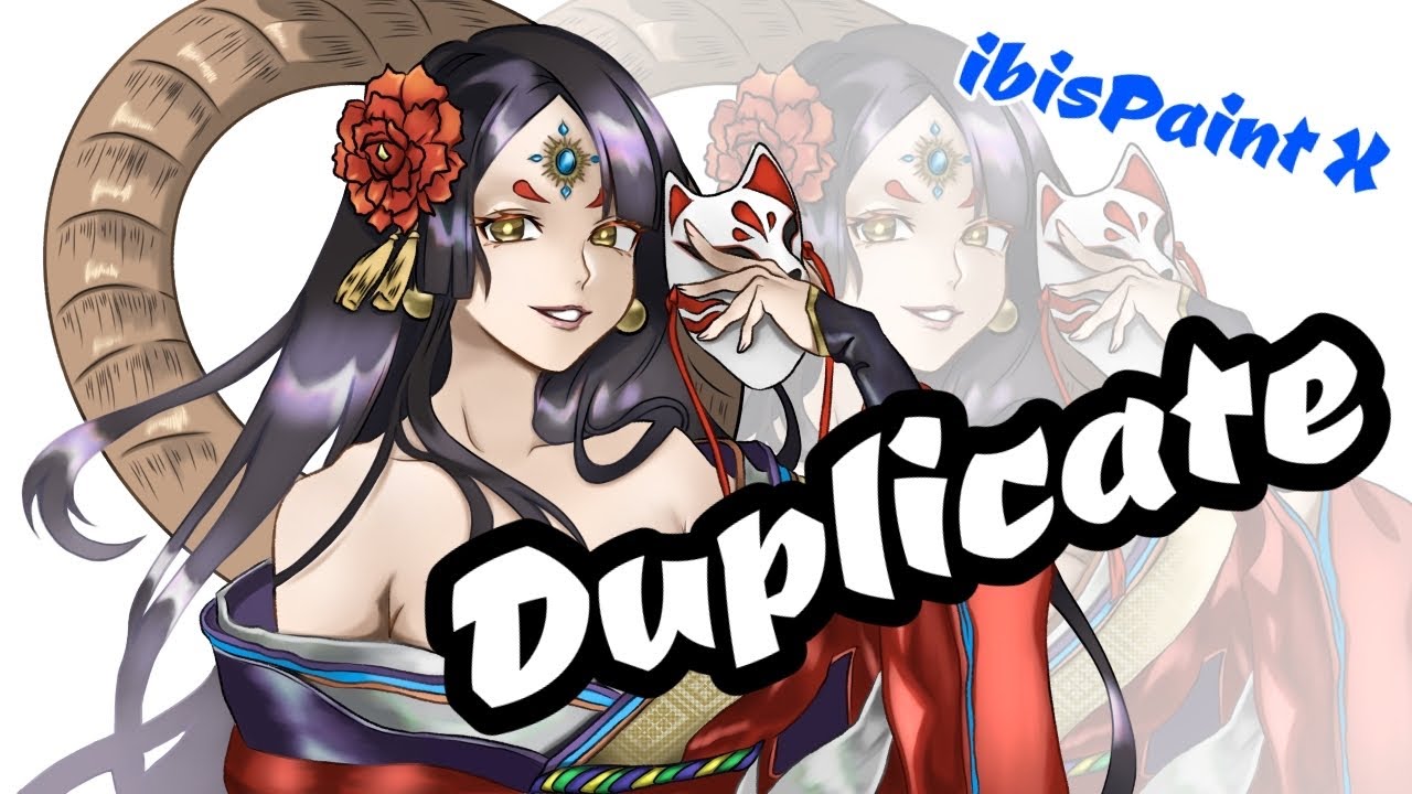 How to Duplicate Layers and Folders in ibisPaint X