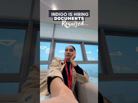 Documents required to become Cabincrew | Indigo Vacancy 2025 #ytshorts #cabincrewjobs ##cabincrew
