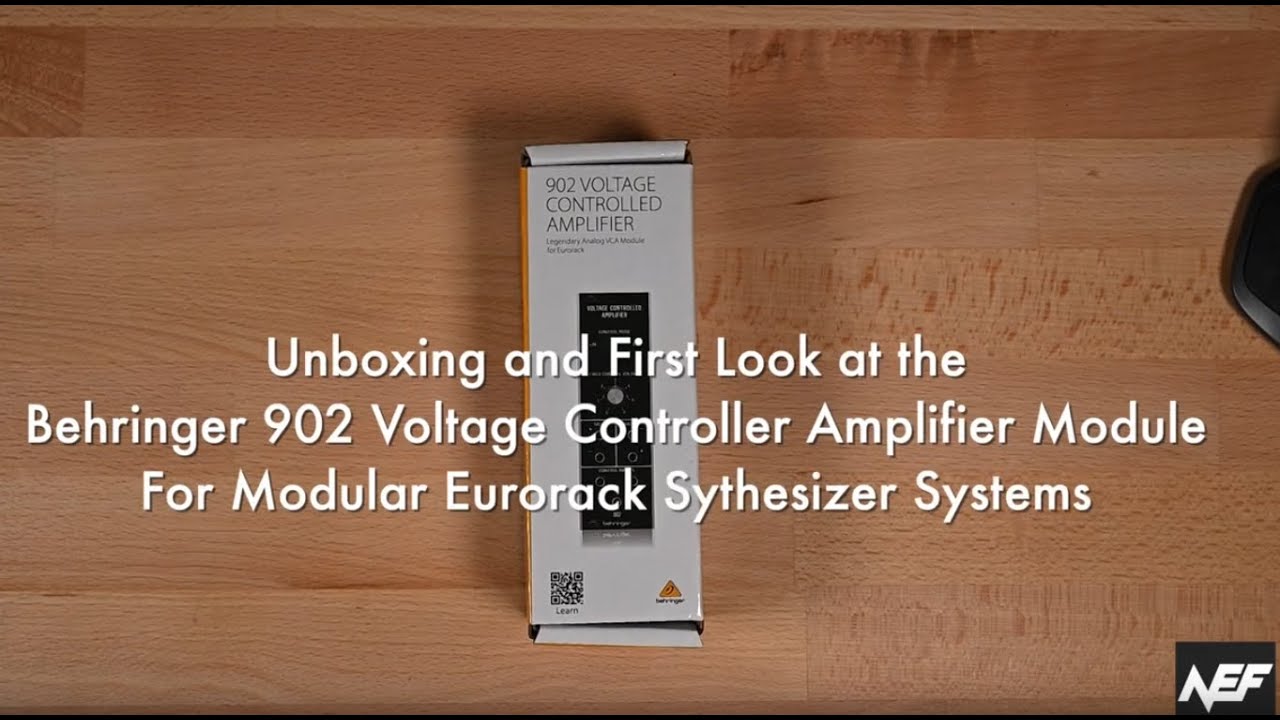 Behringer 902 Voltage Controlled Amplifier аналоговый синтезатор ...