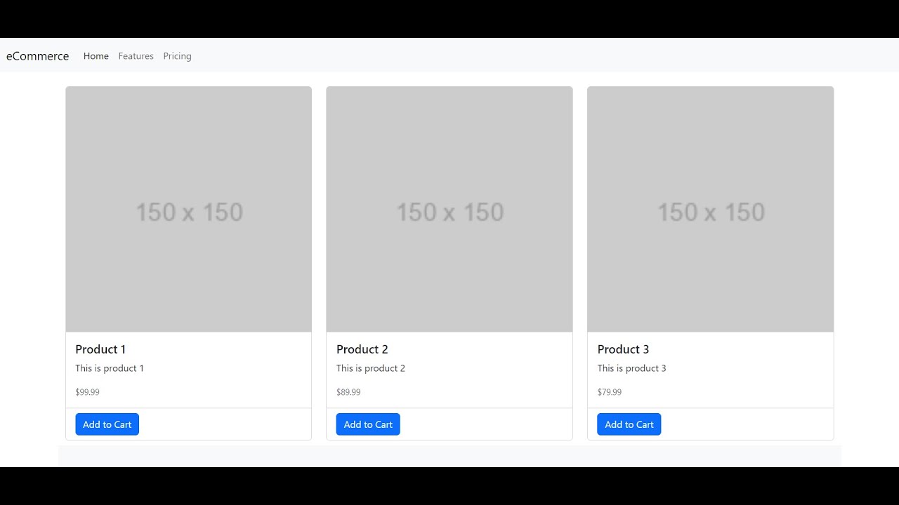 Create Ecommerce Website in Angular 17 using Bootstrap 5 Part 1