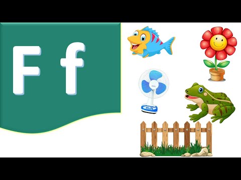 letter F words | words begin with F | F letter words for kindergarten @learnwithmamalove