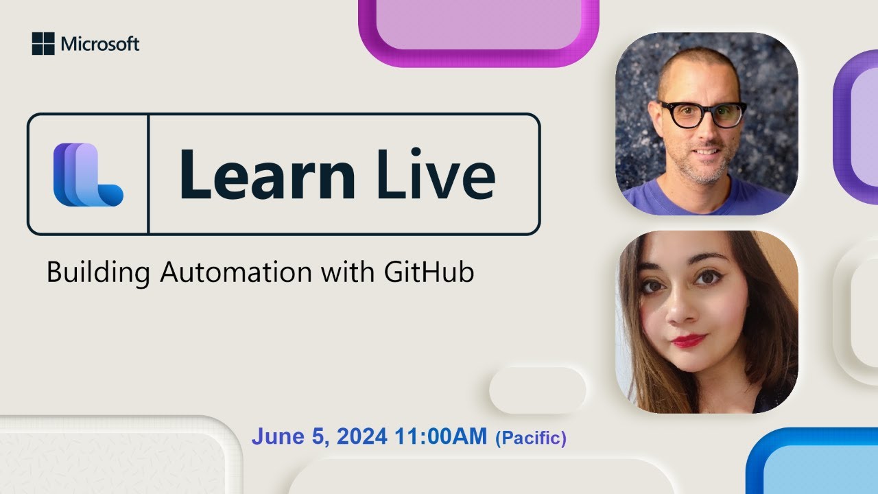 Learn Live: Building Automation with GitHub