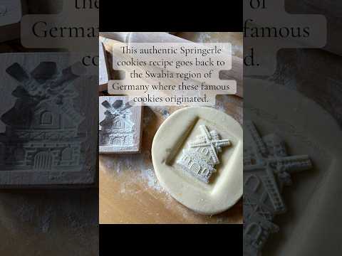 700 yr old German cookie “Springerle” 🍪🎄🎅🏻 Have you ever made these? Comment below