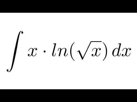 Integral of x*ln(sqrt(x)) - Integrals ForYou