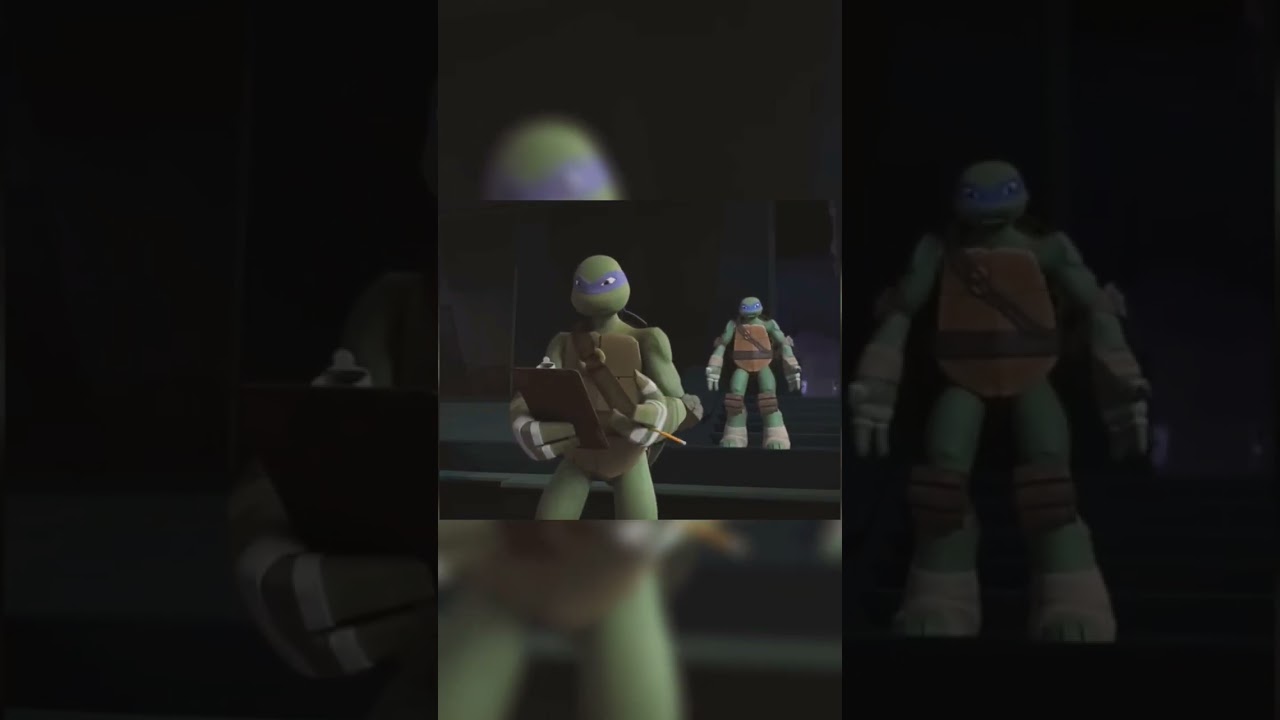 See how im Angry at you ! / Donnie is angry/  #donatello #leonardo #tmnt2012 #don #leo