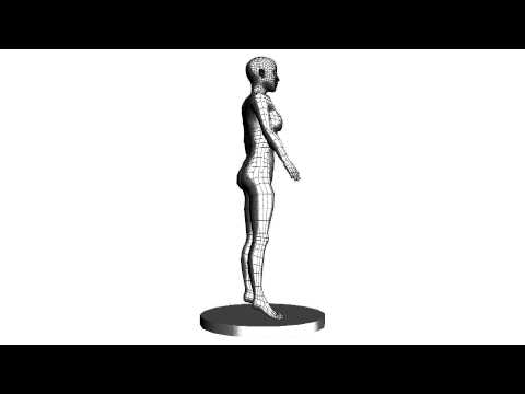 Oliver Cooke - Female Base Mesh (wires)