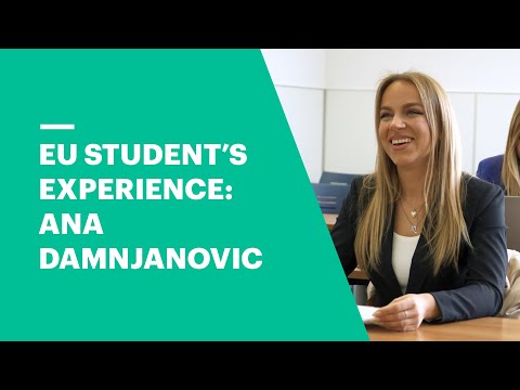 EU Business School Student Review | Ana Damnjanovic