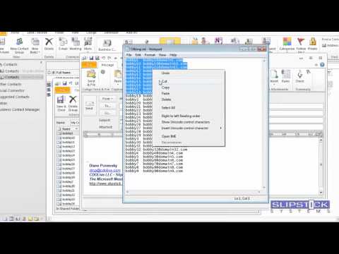 How to split a Contact Group (DL)